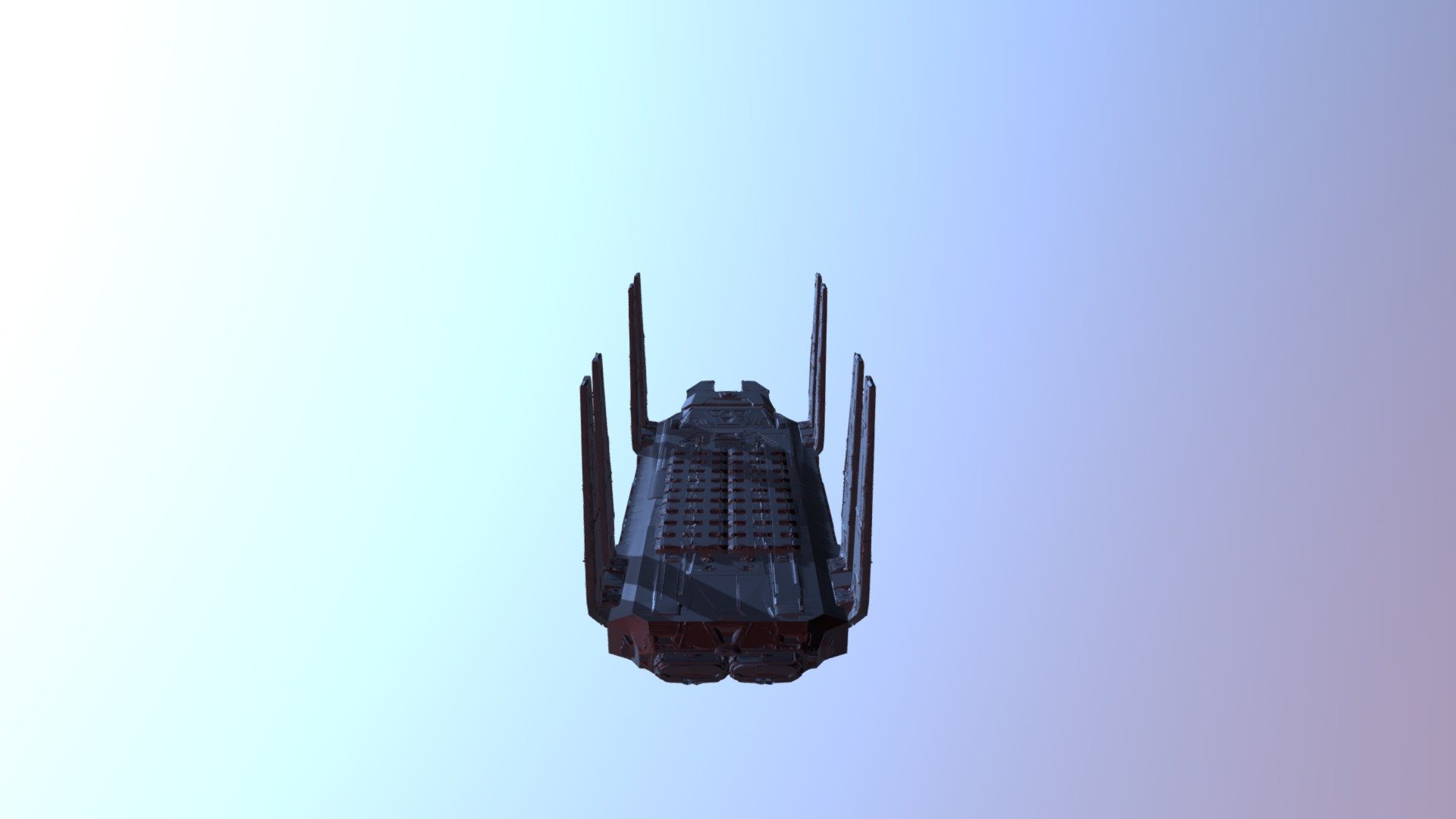 Eta-class Barge (landed) - 3D model by nicholassagan [84ce1bc] - Sketchfab