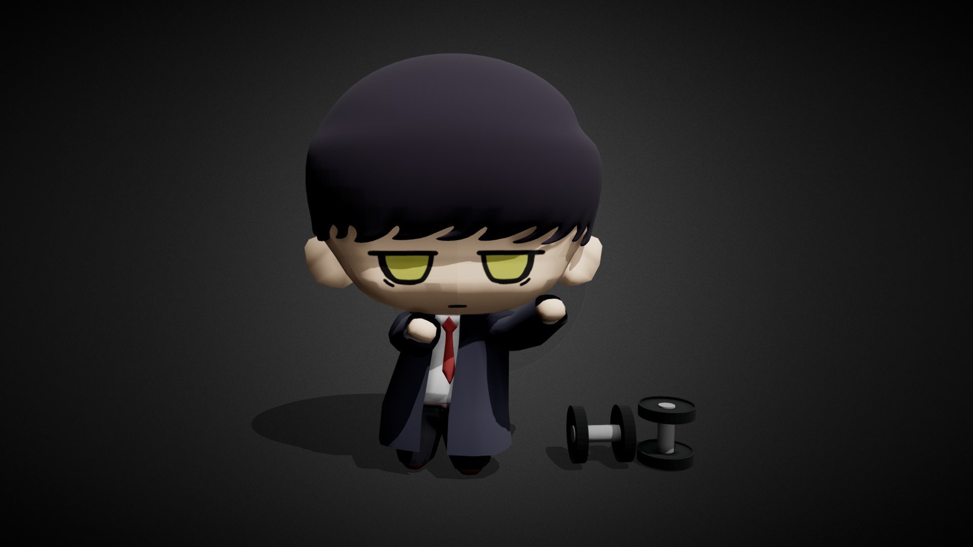 Mashle - 3D model by Mar (@mchanca.miguel) [84cf7cb] - Sketchfab