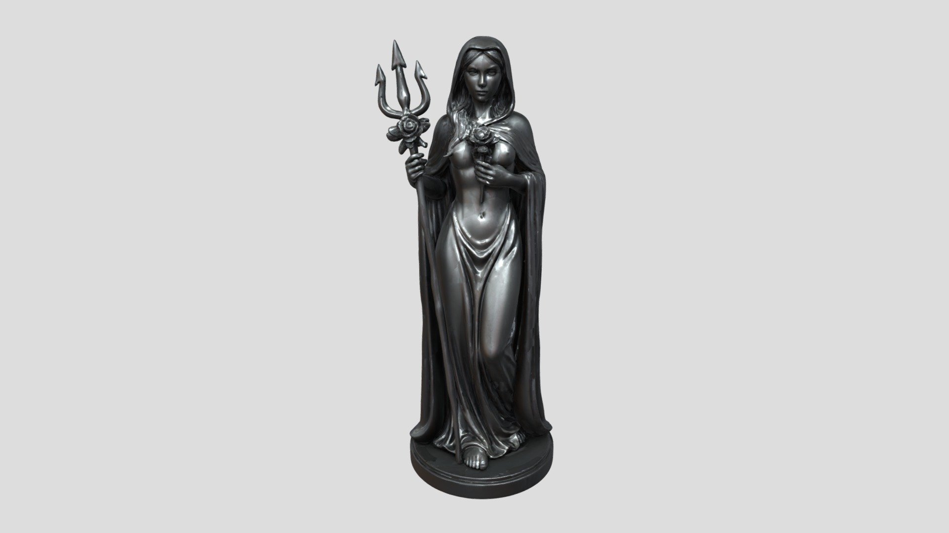 Ethereal Guardian Rose Noir Textured - Download Free 3D model by ...