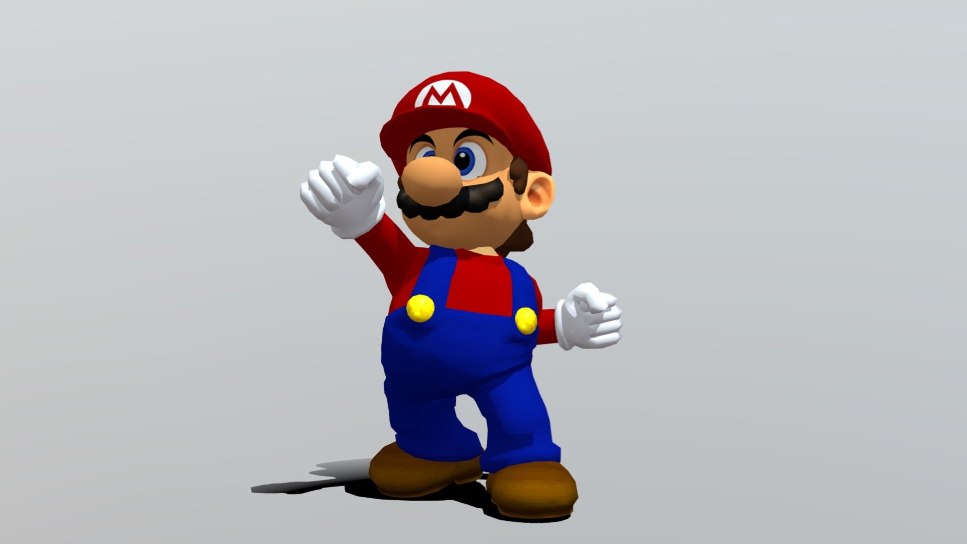 gamecube super smash bros melee mario - 3D model by Eunice.Rivera ...
