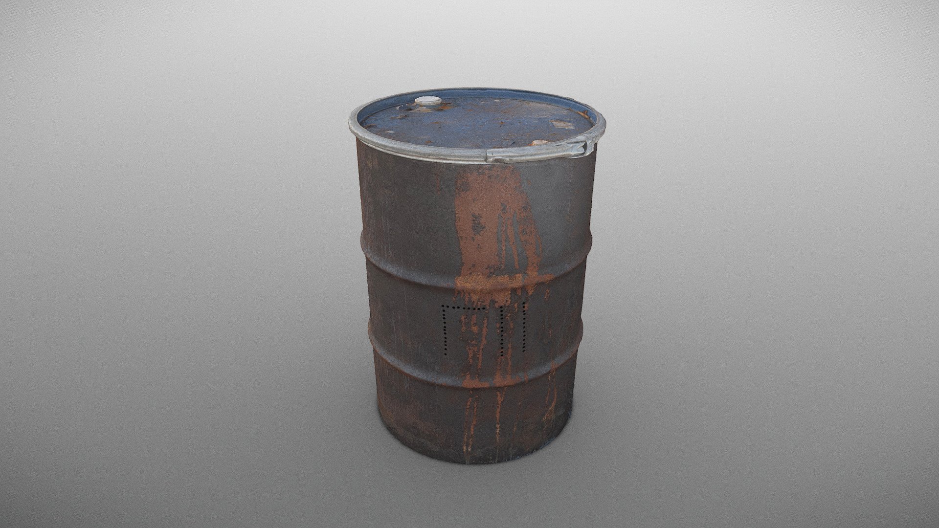 Rusty barrel - Download Free 3D model by axonite [84d15bc] - Sketchfab