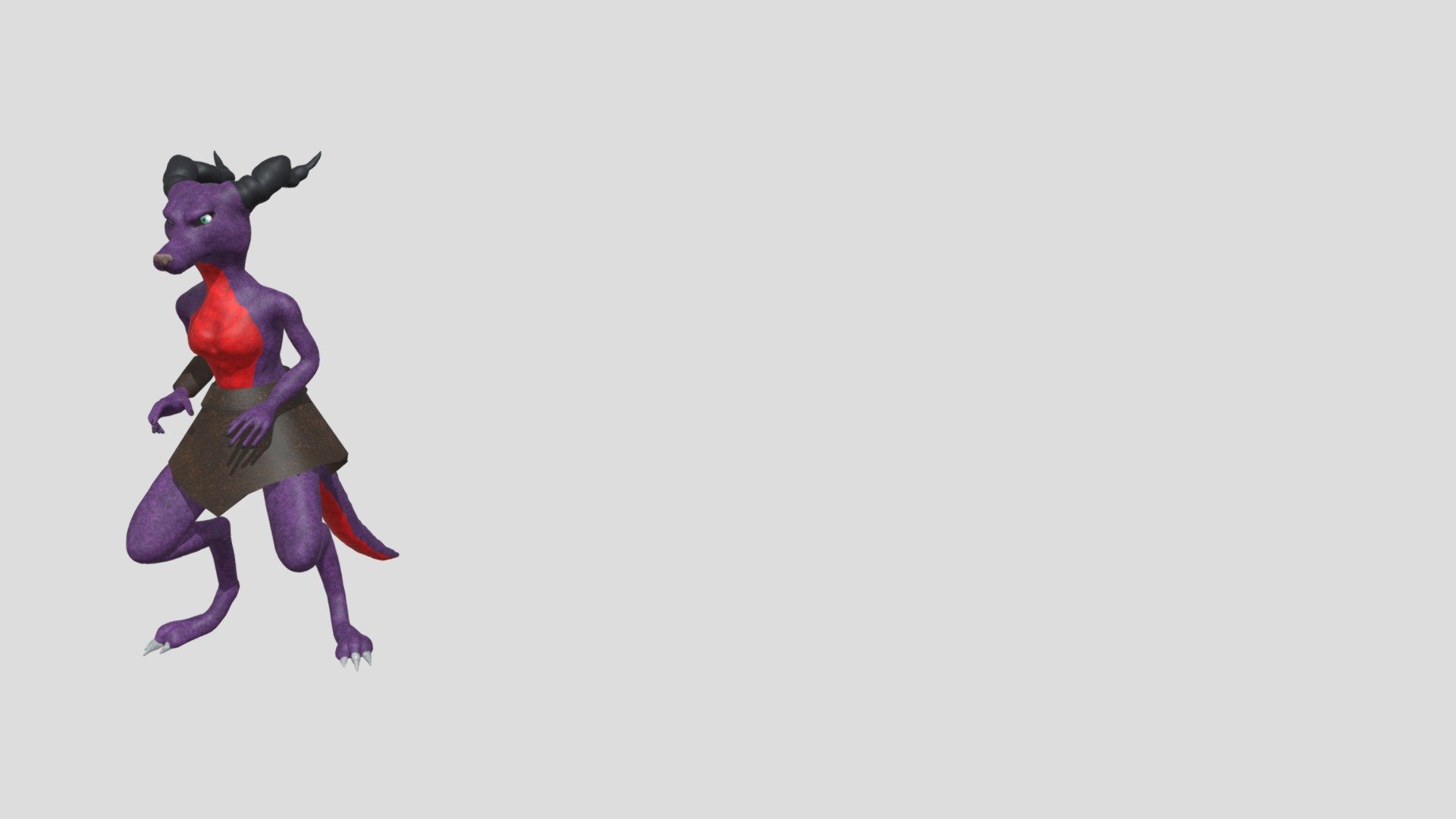 Kobold Nervously Looks Around - 3D model by AshleyMay [84d1828] - Sketchfab