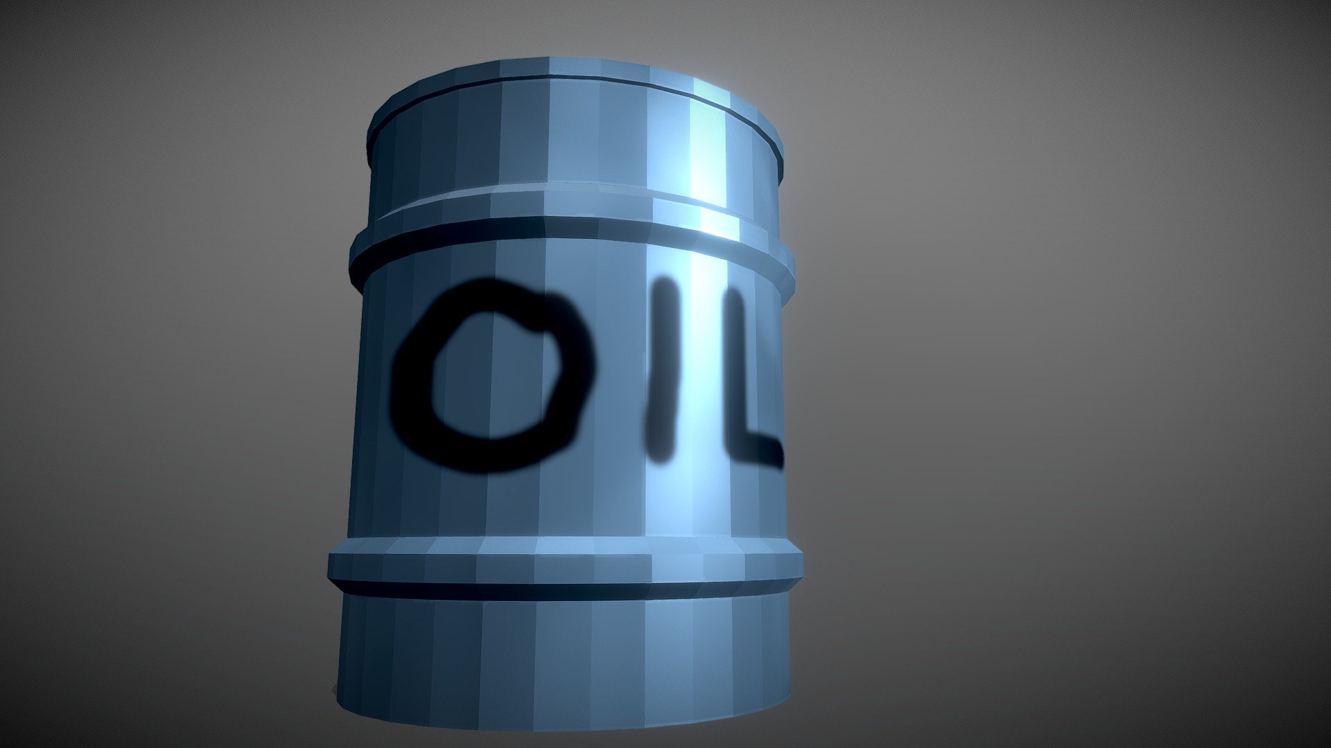 Oil Barrel - 3D model by JosephValentin [84d1af4] - Sketchfab