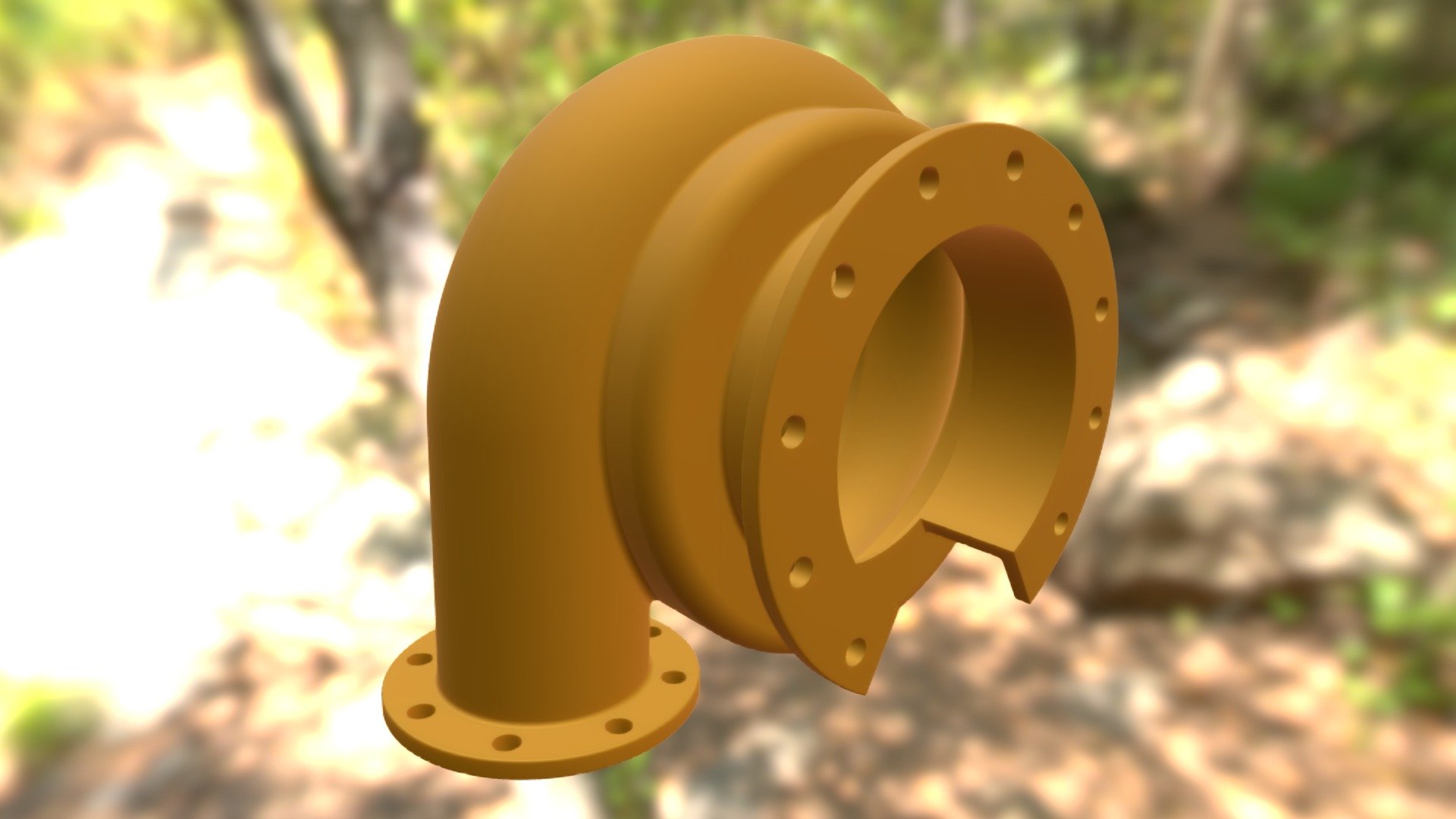 Pump Housing - 3D model by Julio Espinoza (@jde6) [84d1dae] - Sketchfab