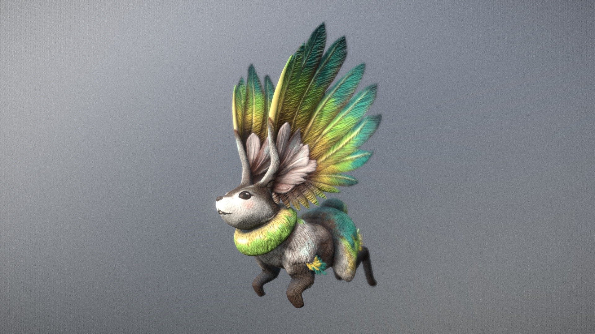Granblue Fantasy Wind Rabbit - 3D model by tnjngy [84d30c6] - Sketchfab