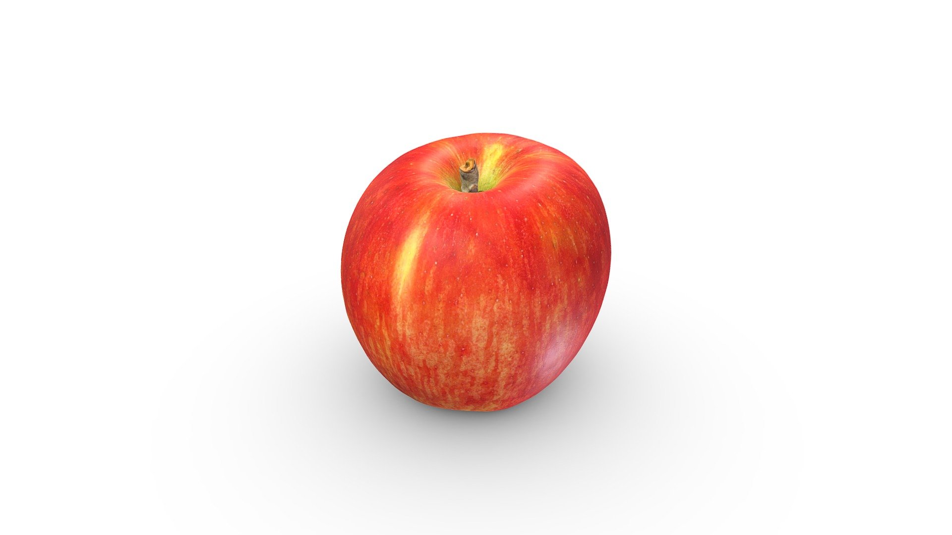 Red Apple - 3D model by RawCatalog.com (@rawcatalog) [84d37b4] - Sketchfab