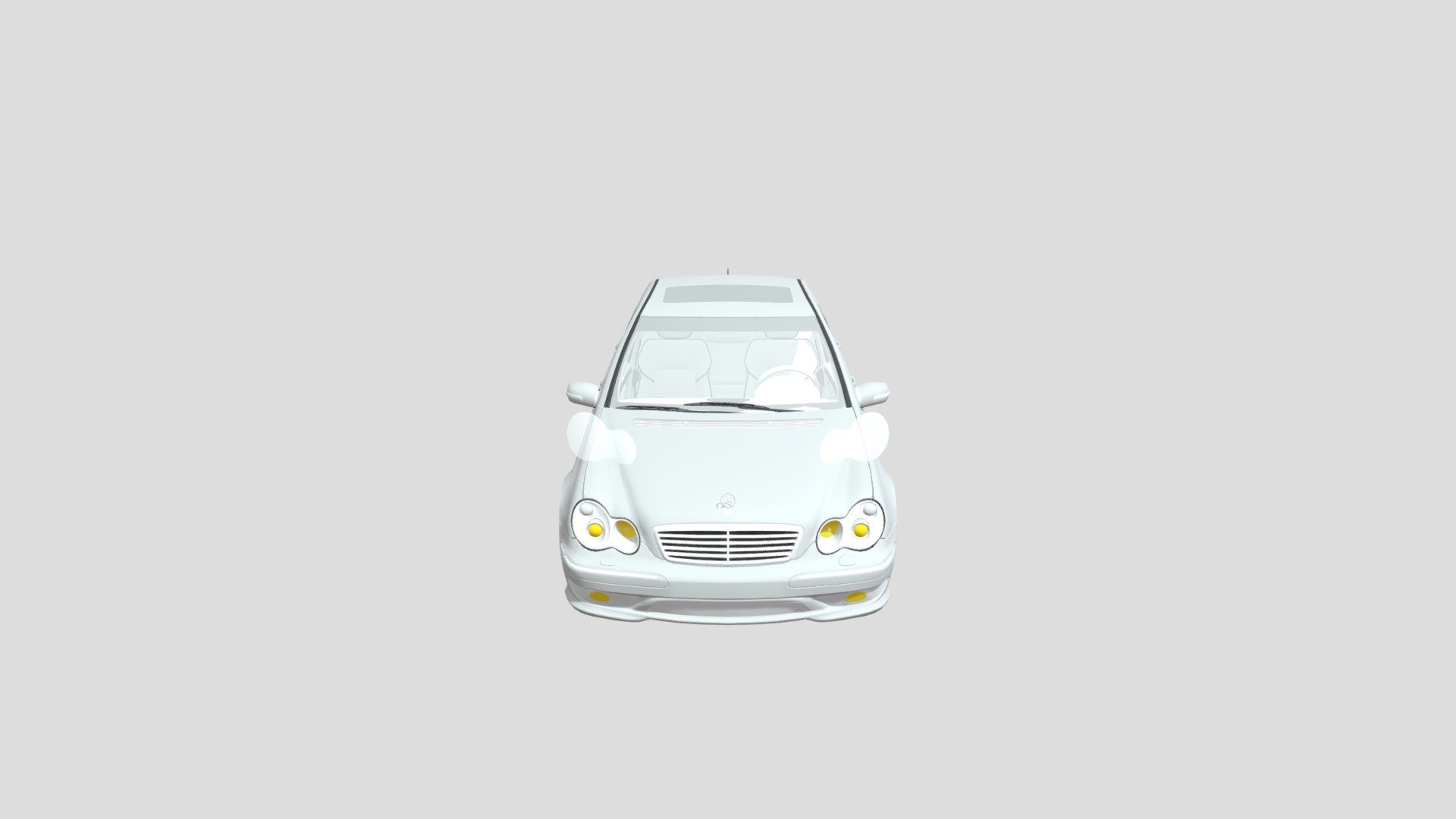 Mercedes Benz C Class W203 2007 - Download Free 3D model by ...