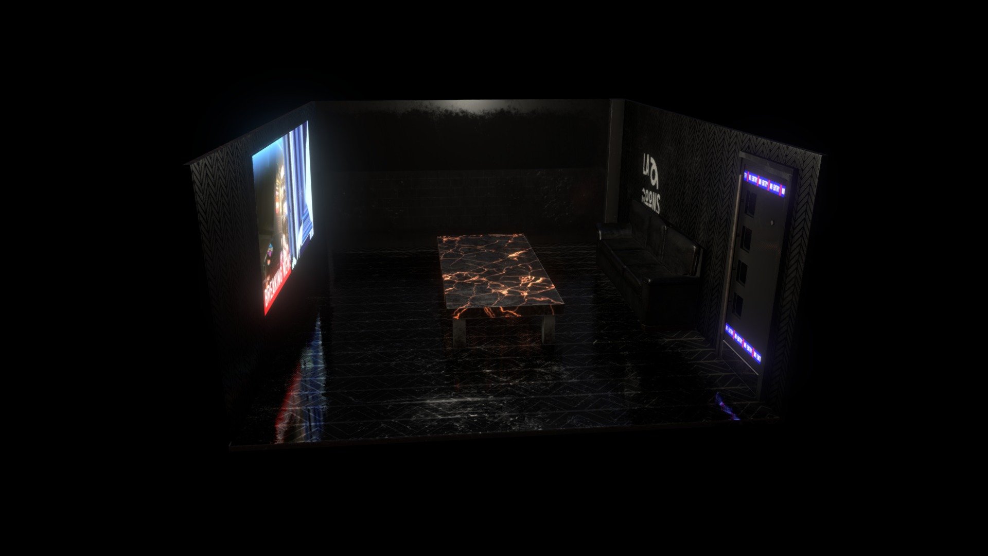 Apartment Crime Scene - Download Free 3D model by A.Camplin Studios ...
