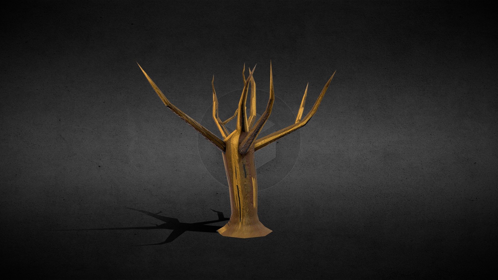 Dry Tree - 3D model by landsofazolite [84d5ae0] - Sketchfab
