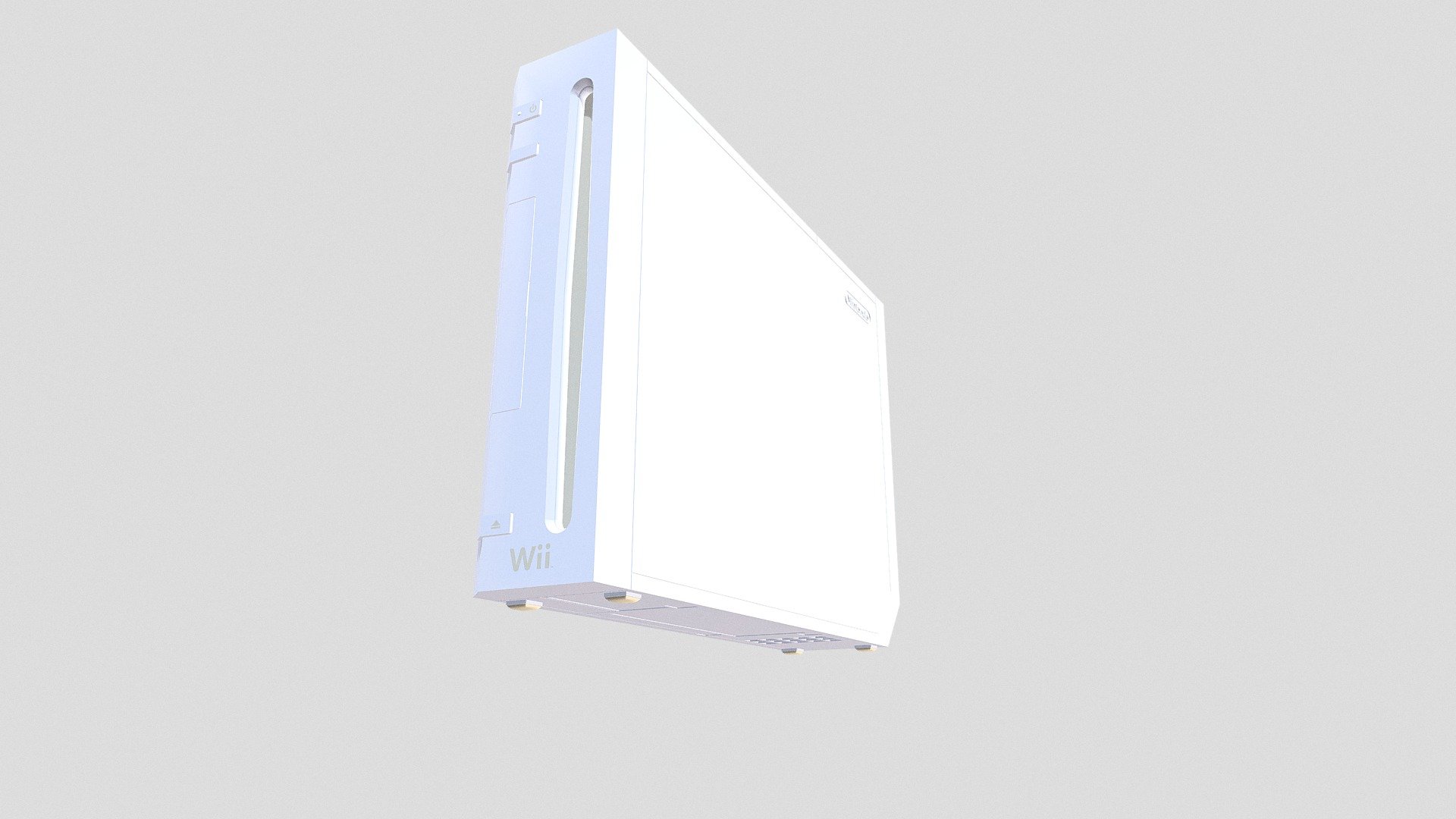 Nintendo Wii (RVL-001) - Download Free 3D model by Djsigksj [84d7958 ...