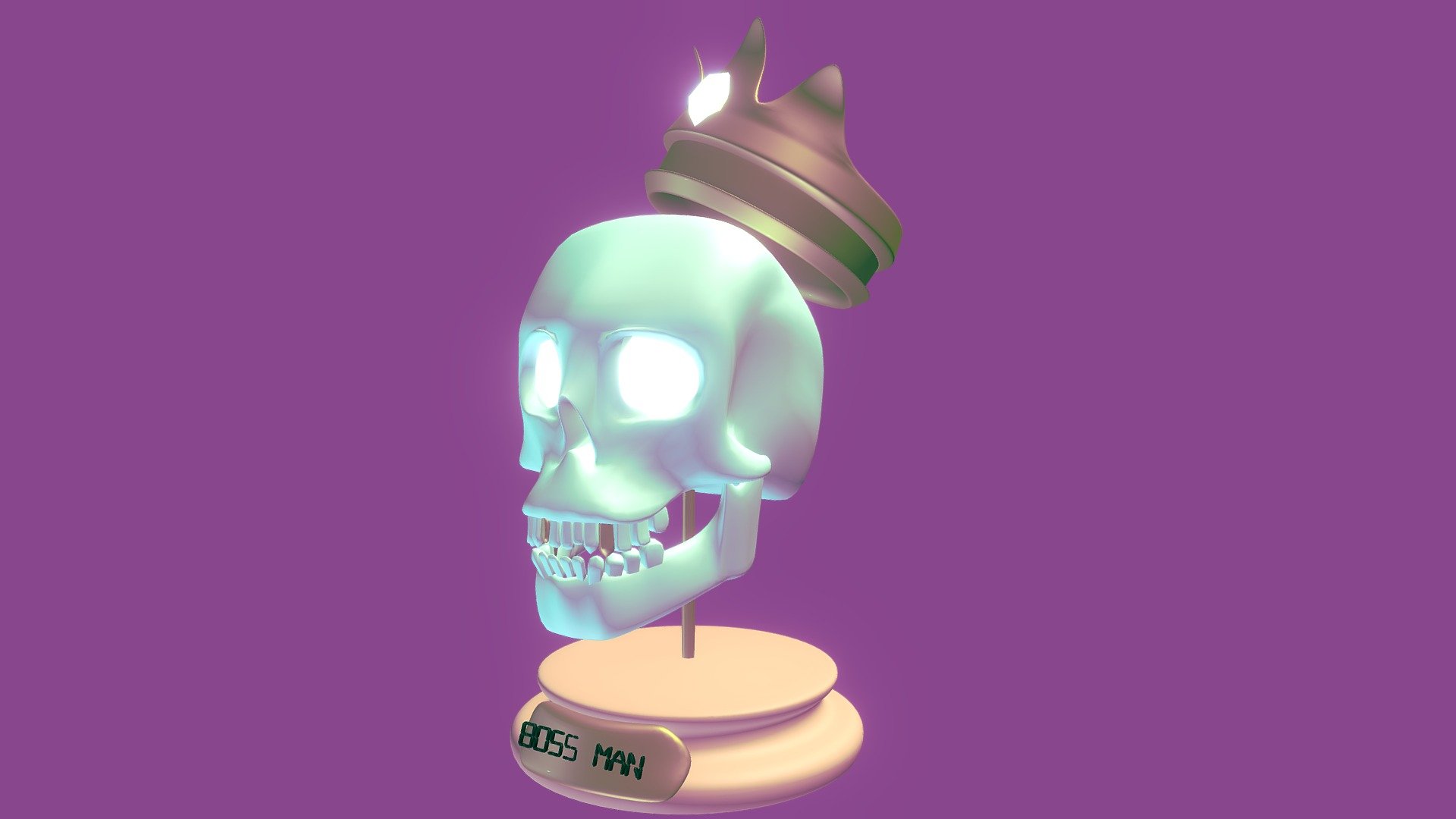 Boss Man Skull - Download Free 3D model by spritemare [84d7d8f] - Sketchfab