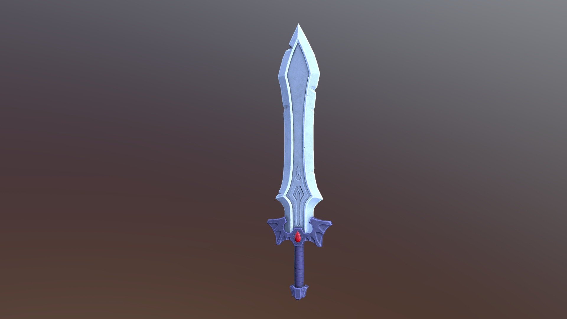 Stylized Sword - 3D model by FrostiWolff [84d8531] - Sketchfab