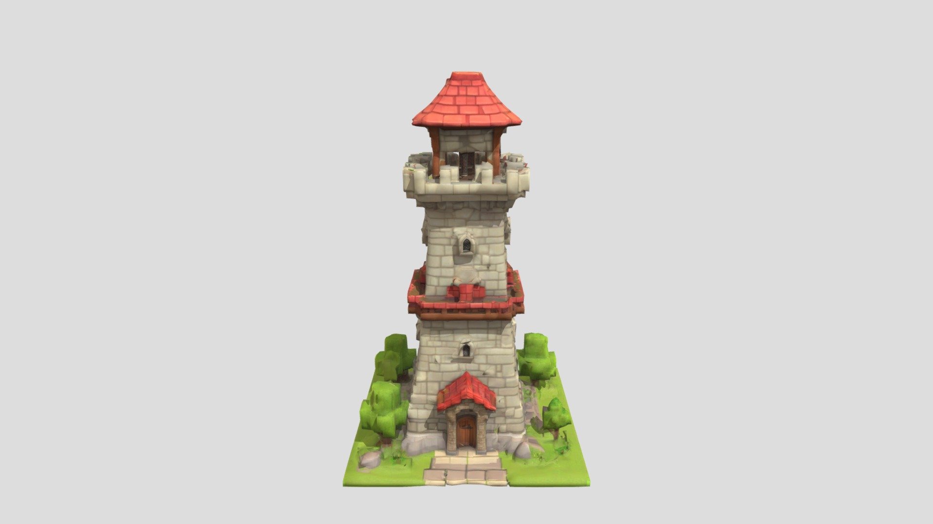 Pixel Tower Adventure - 3D model by berdanceylan21 [84d88a9] - Sketchfab