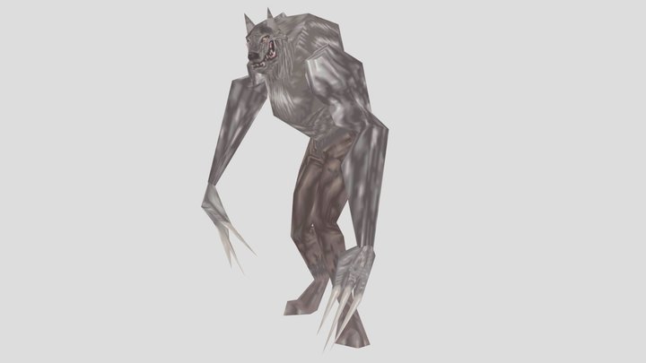 Werewolf 3D models - Sketchfab