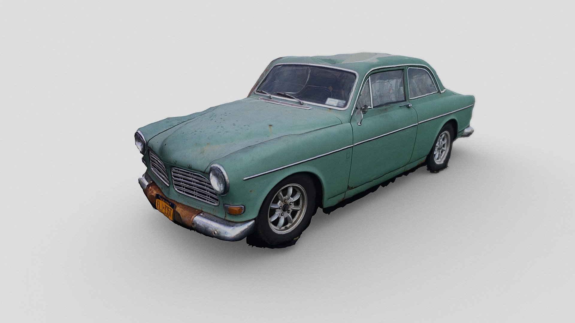 Retro Volvo - 3D model by alban [84da1c2] - Sketchfab