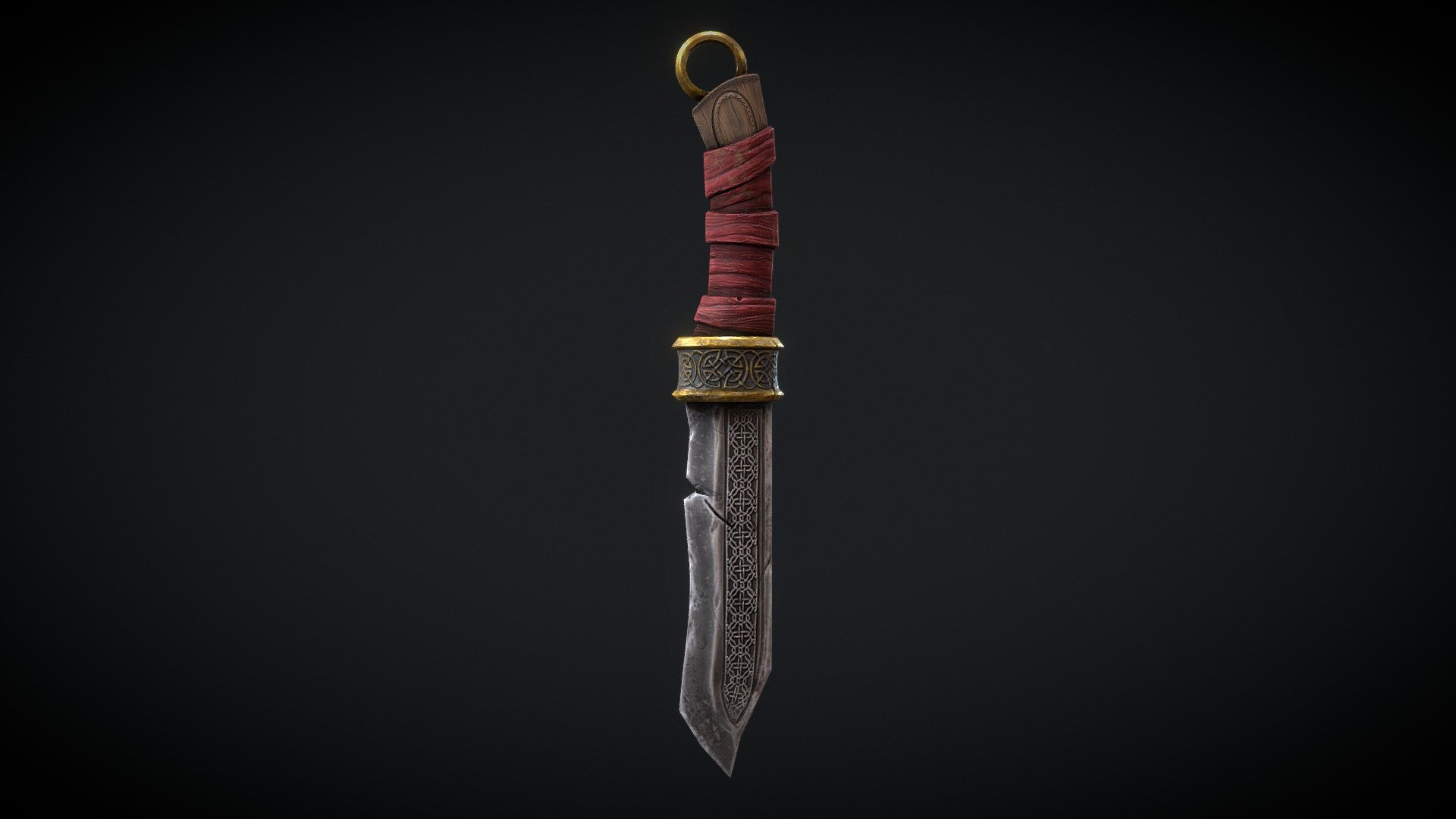 Knife Stylized - 3D model by Remptin [84da5b1] - Sketchfab