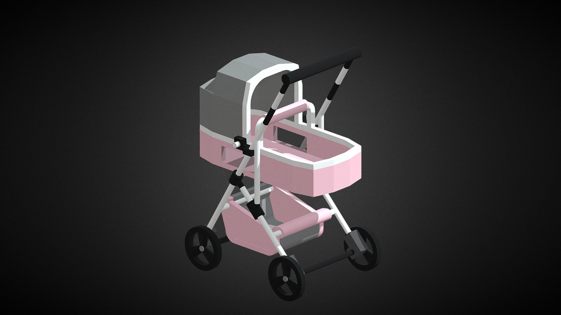Baby Carriage - Download Free 3D model by 3d.xyz (@webuild) [84dab97 ...