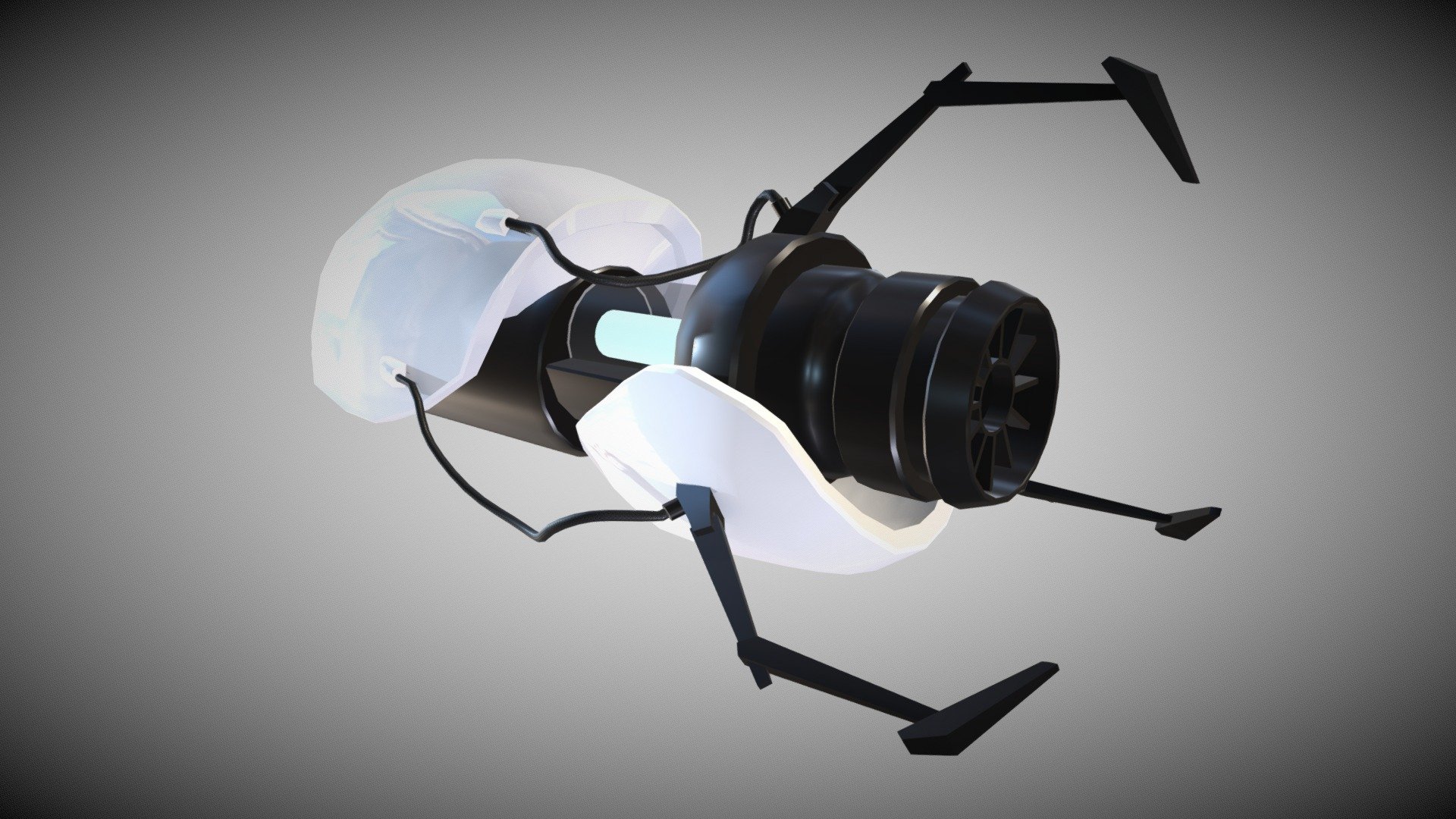 Portal Gun - Download Free 3D model by Pyrocube [84dc137] - Sketchfab
