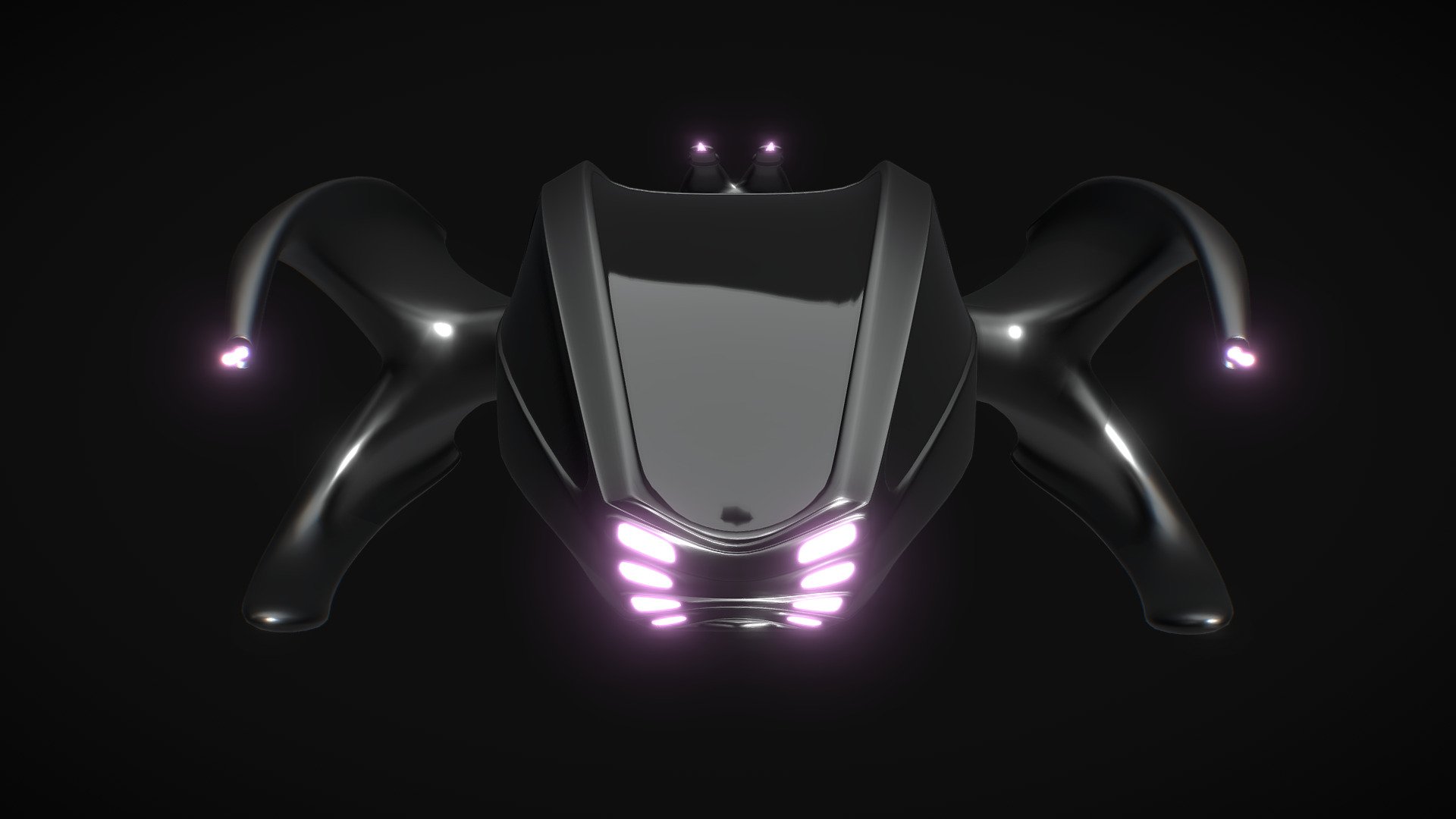 Alien Spaceship - small escape pod - Buy Royalty Free 3D model by ...