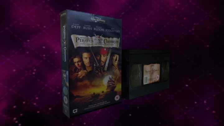 Vhs-tape 3D models - Sketchfab