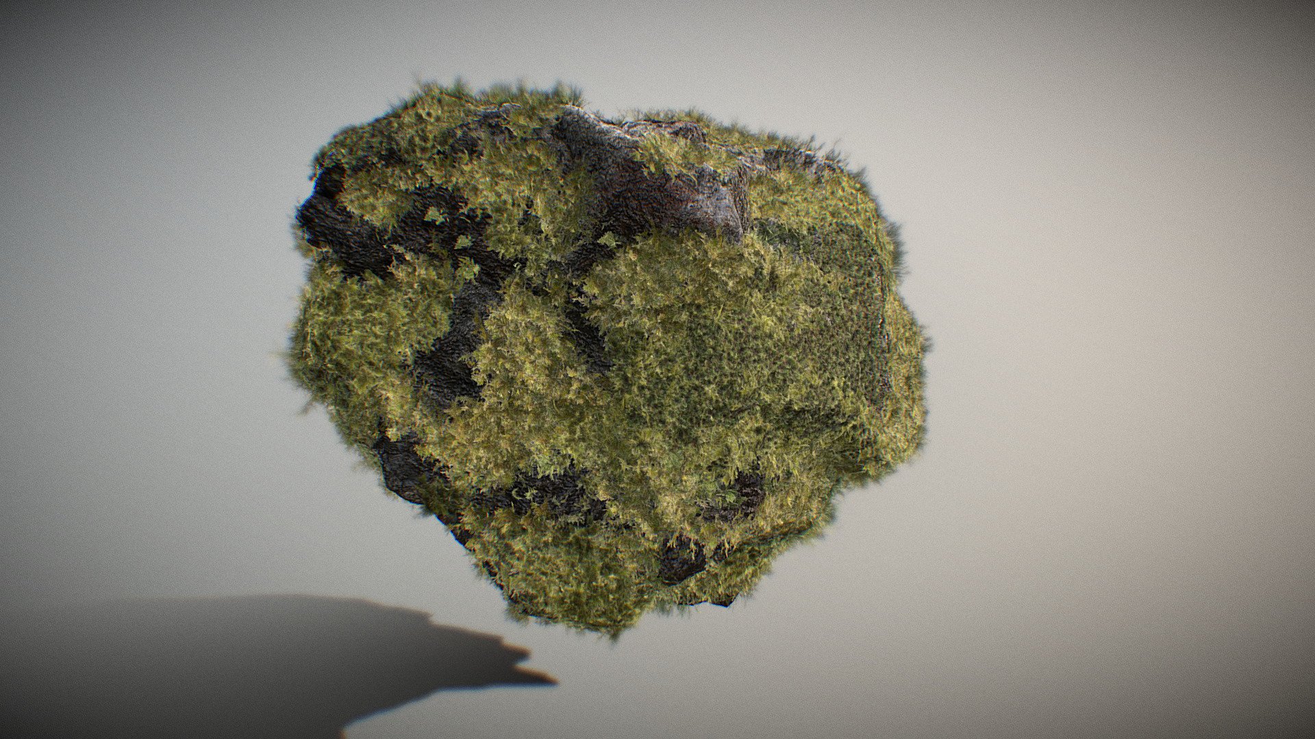Mossy Rock - 03 (Experimental) - 3D model by SanForge Studio (@SanForge) [84dc758] - Sketchfab