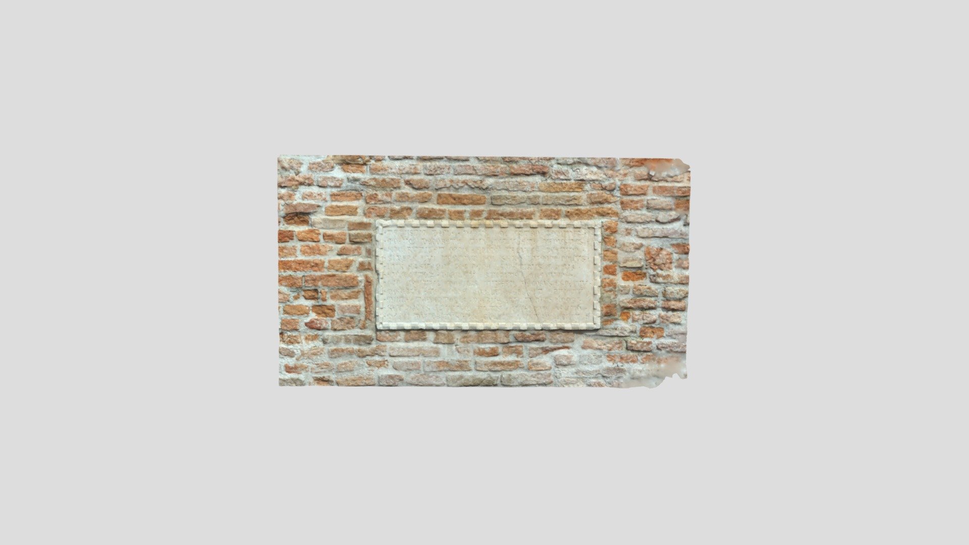 Plaque from the Clock Tower in Noale, Venice - 3D model by Elia Bettini ...