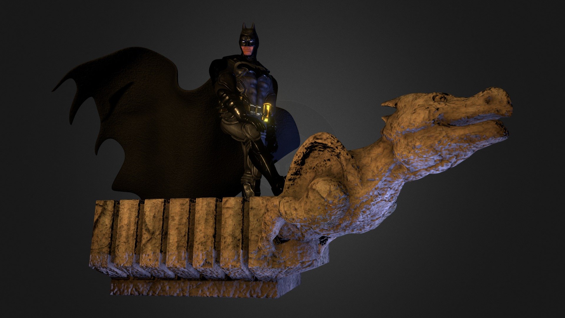 Final_Batman - 3D model by LightHunter999 [84df64d] - Sketchfab