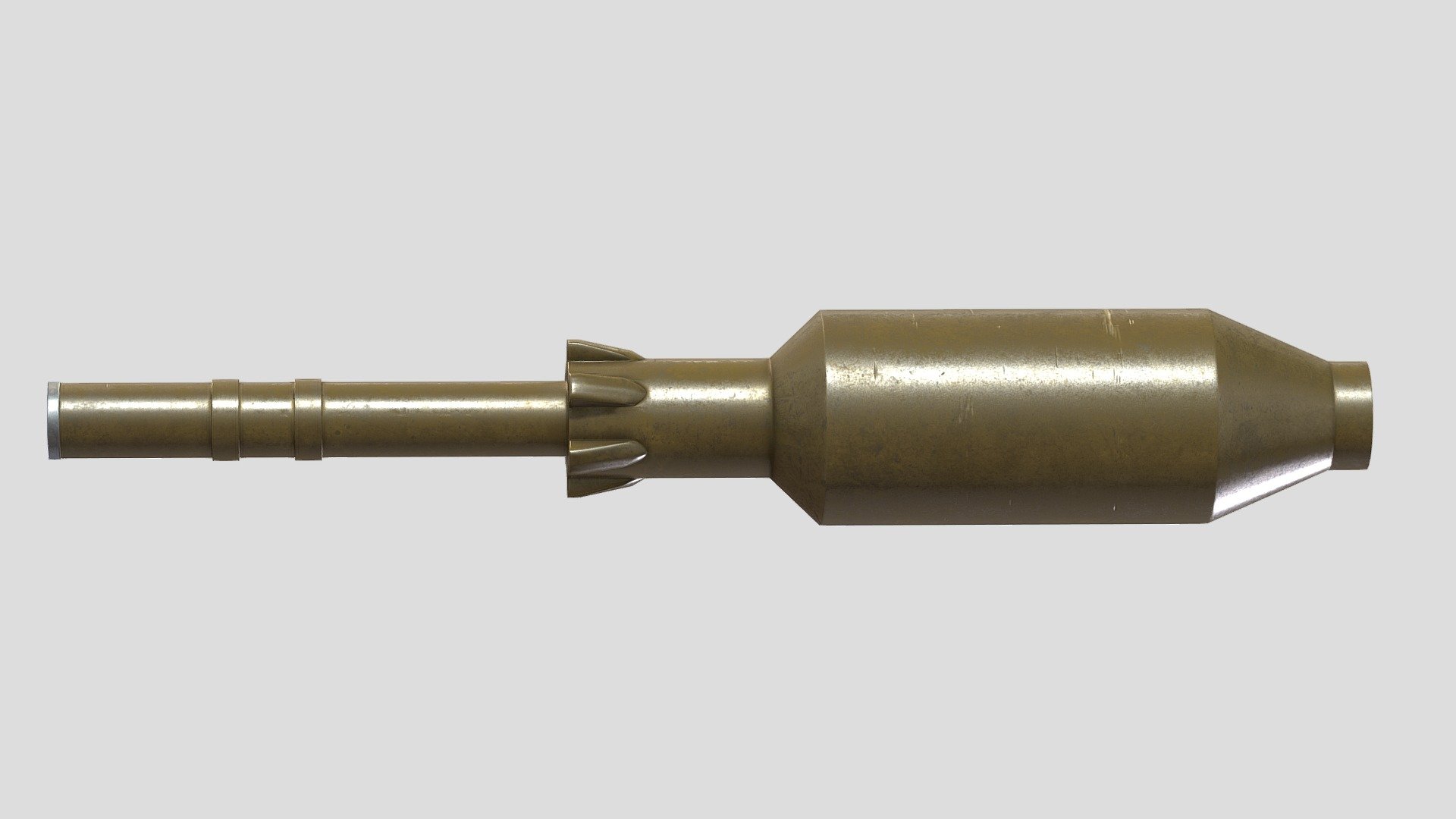 Rocket_TBG7L-105mm - 3D model by ICRCVR [84e1be9] - Sketchfab