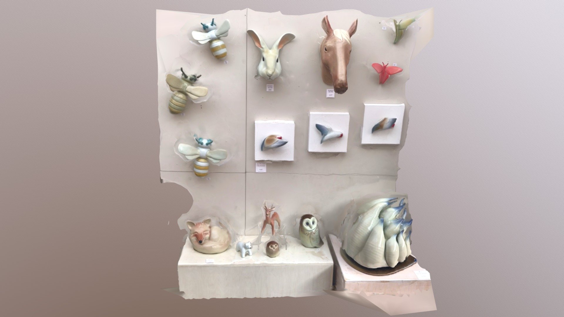 Aimee Ceramics Booth Wall 2 Seattle - 3D model by levitycreations ...