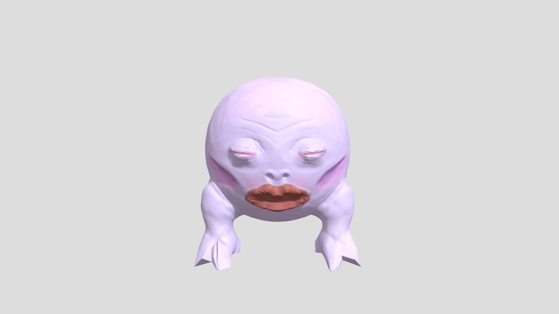 Normal Frog - Download Free 3D model by earplugsforears [84e33c4 ...
