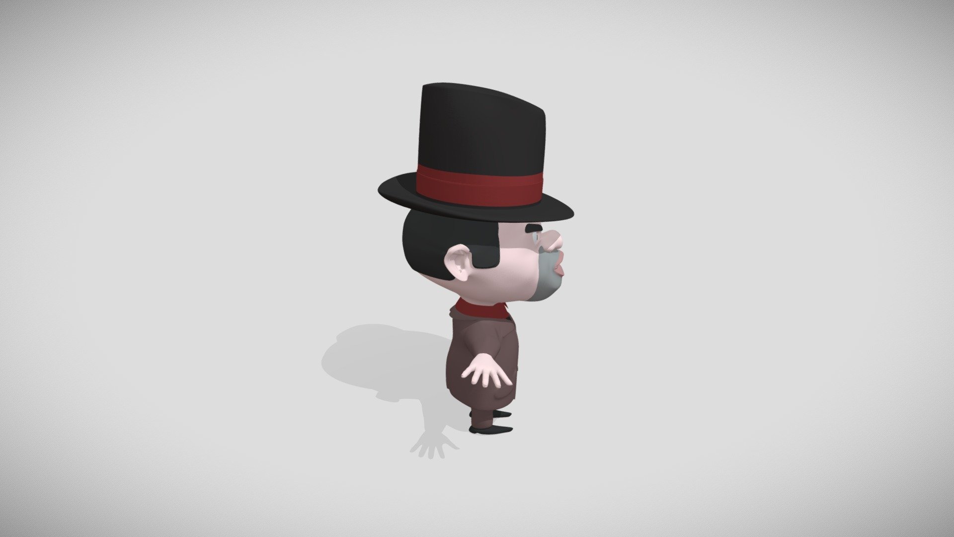 Clyde from "The Wacky Races" - 3D model by hansabstin [84e4a1b] - Sketchfab