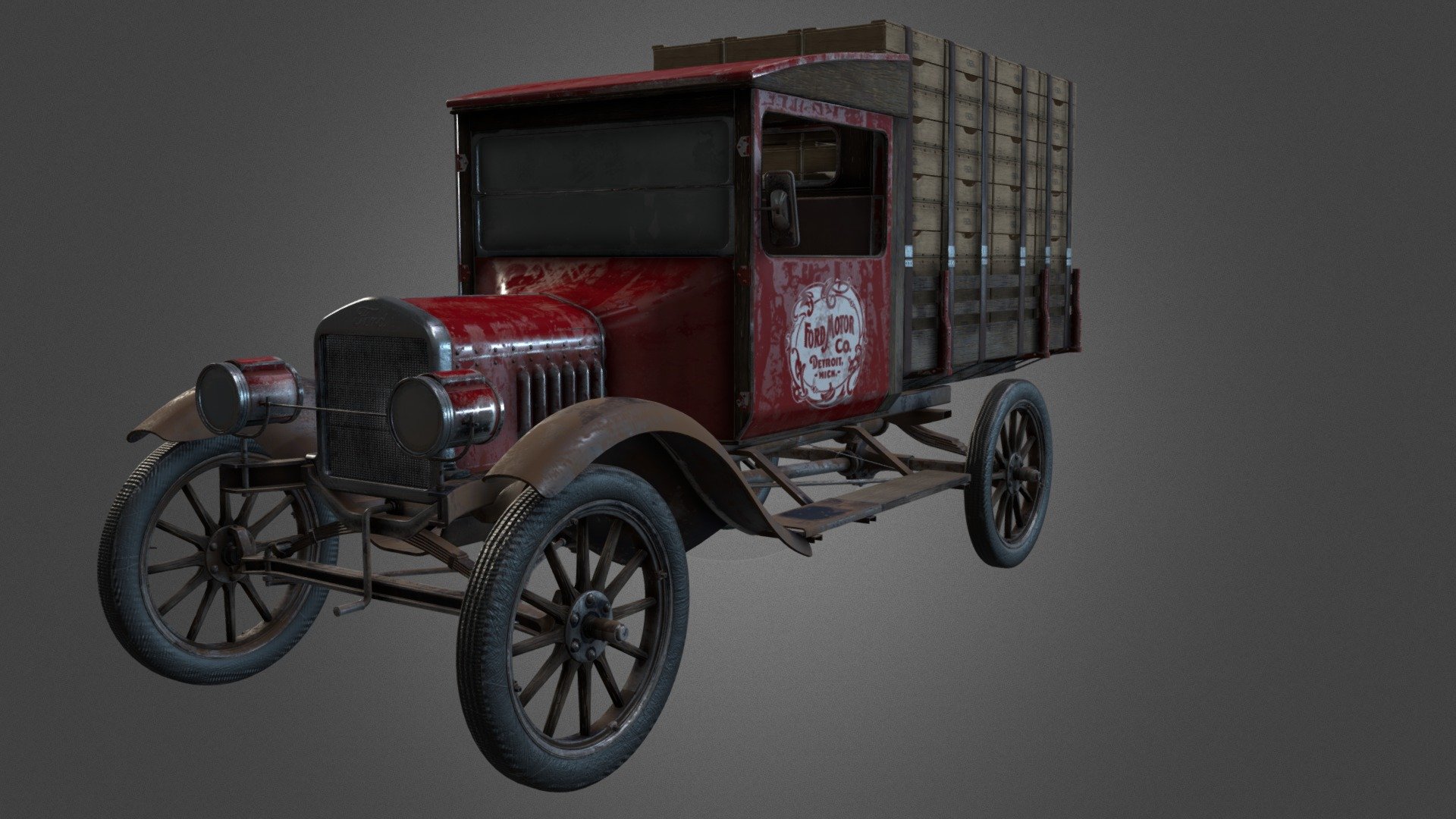 Ford_TT_UE - 3D model by MTimothy [84e8848] - Sketchfab