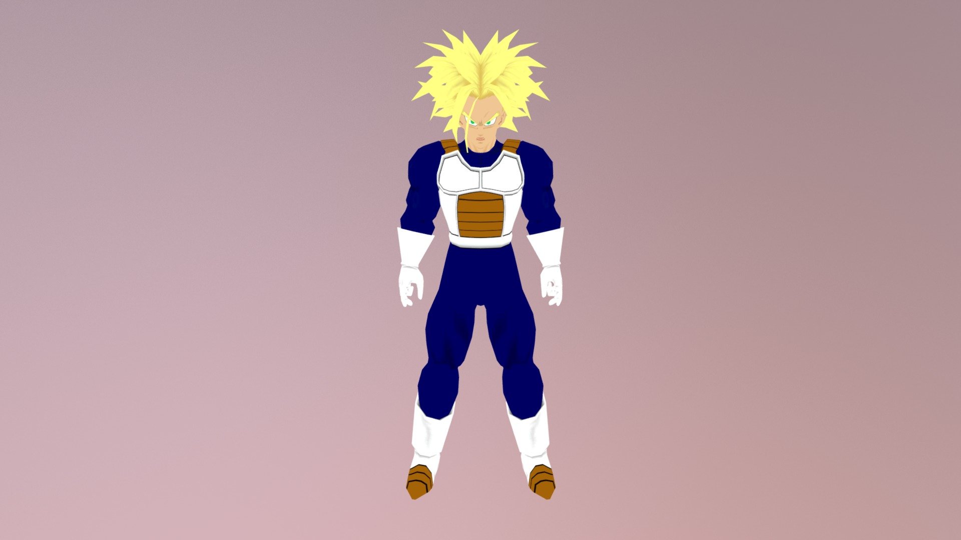 Dragon Ball Z Trunks - 3D model by cheesycake00777 [84e9c58] - Sketchfab