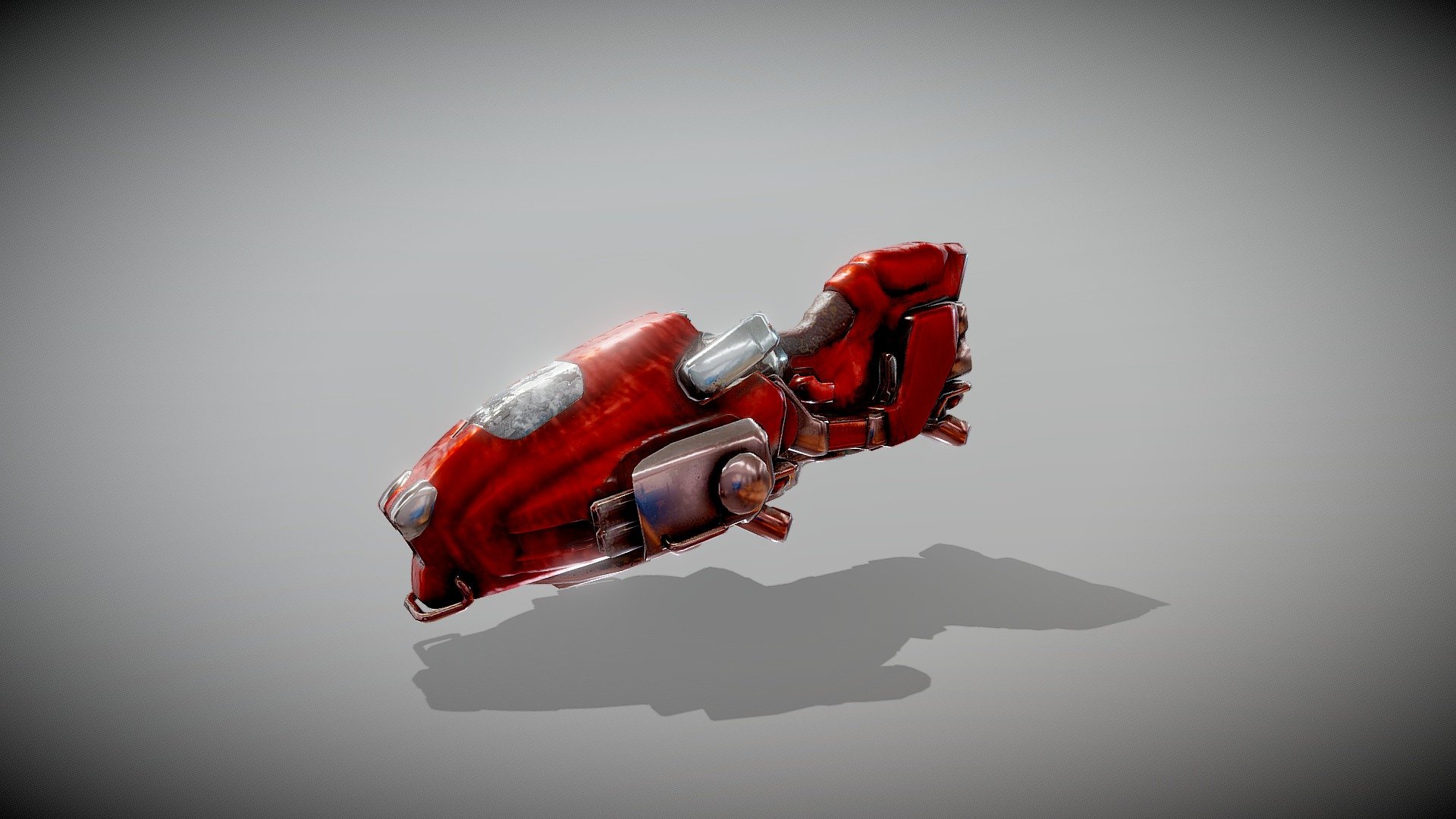 scooter Jak&Daxter - 3D model by neilerua [84eafa9] - Sketchfab