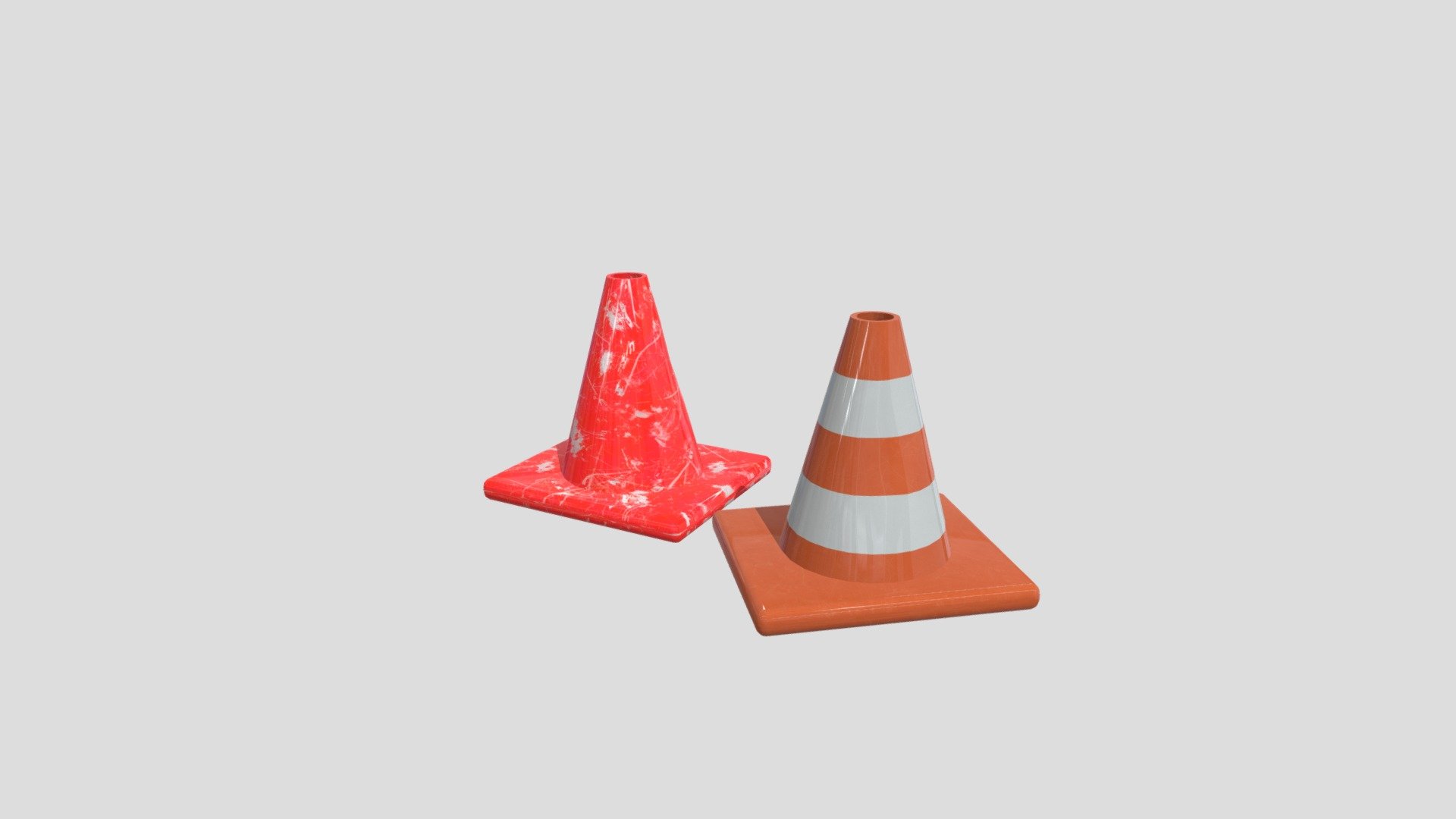 Traffic Cones - 3D model by sachith rathnaweera (@sachithrathnaweera ...