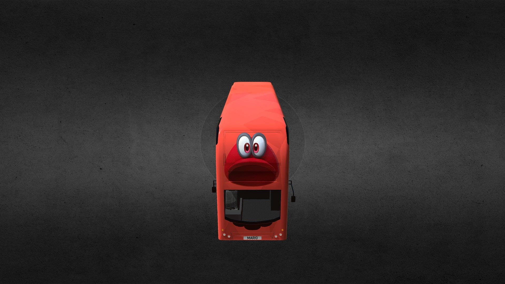 Mario bus - 3D model by Fiona Galloway (@FionaGalloway) [84edfeb ...