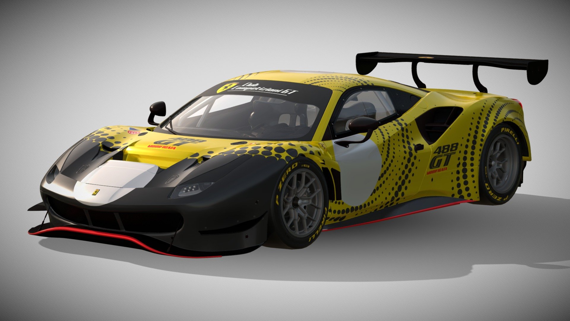 2021 Ferrari 488 GT Modificata - Download Free 3D model by Ddiaz Design ...