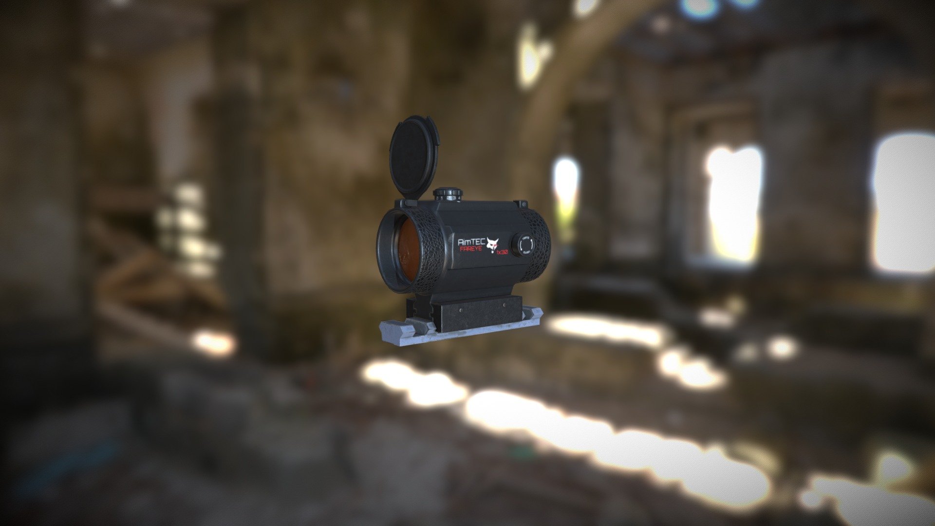 3D MODEL - Red Dot Scope "FAREYE" series - 3D model by Billykid ...