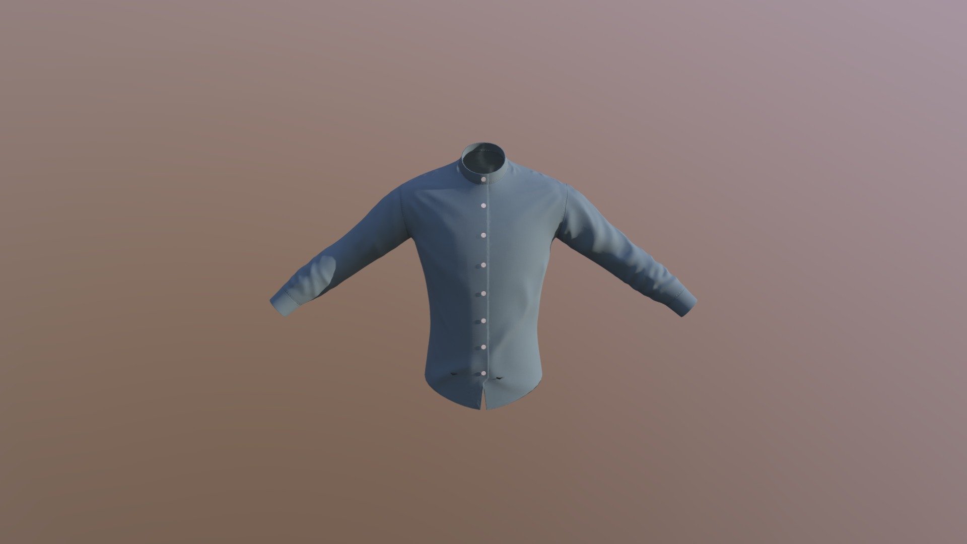 Blue Shirt - 3D model by AaronHB [84f0e65] - Sketchfab