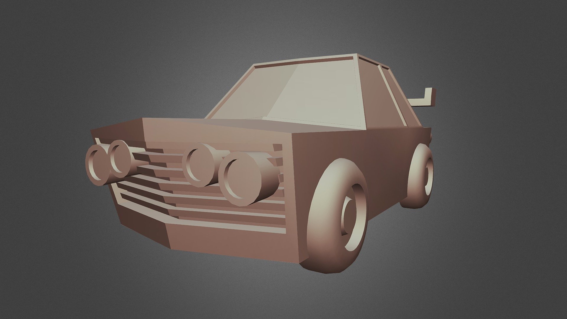 Basic Car - Download Free 3D model by Rudraksh (@RudrakshWalia ...