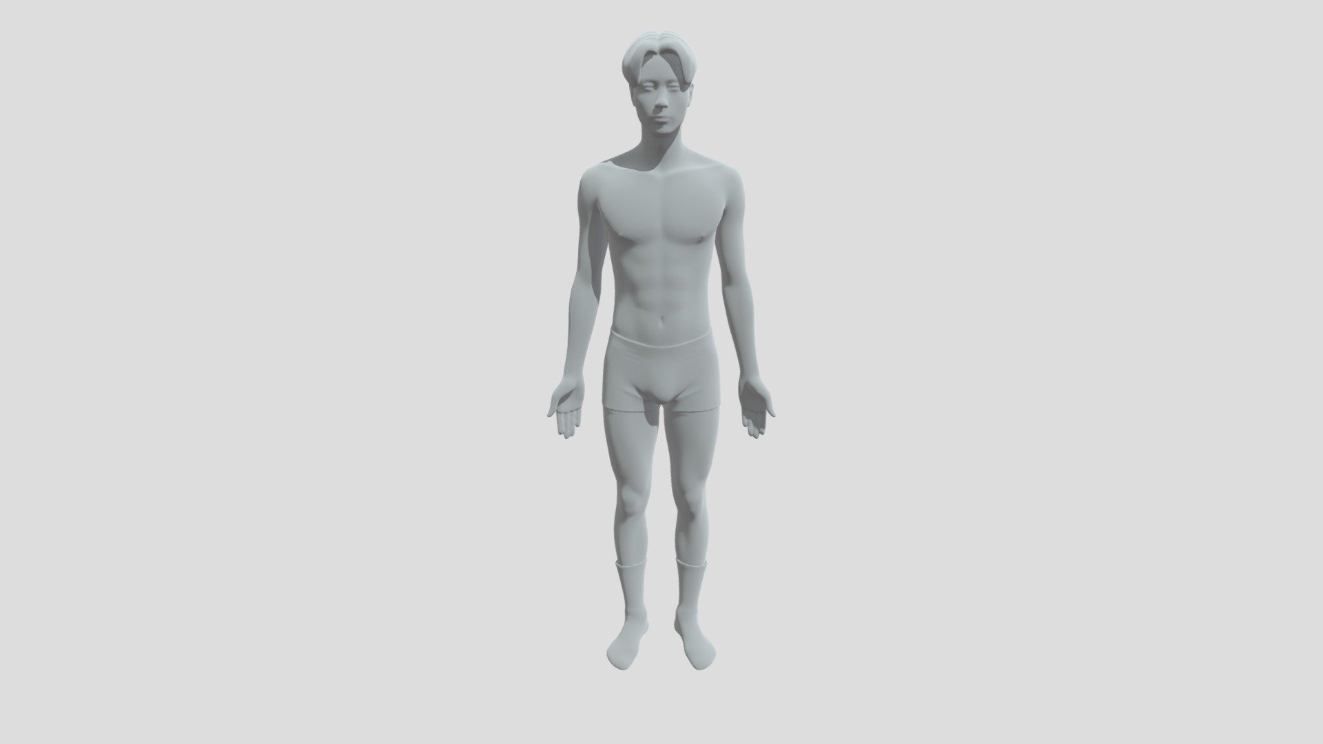 Model in Black Boxer Briefs - 3D model by elizguei [84f19e7] - Sketchfab