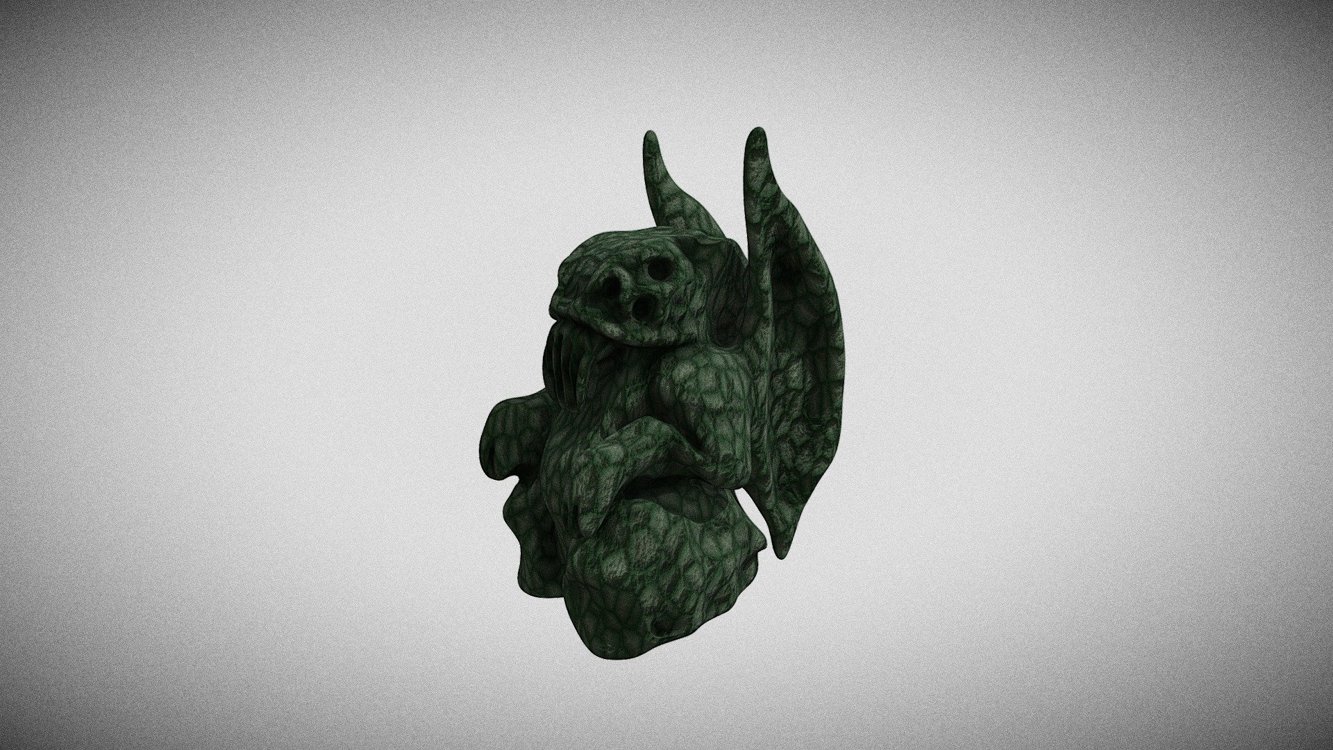 Crude Cthulhu Idol - Download Free 3D model by nabonilo [84f2a6a ...
