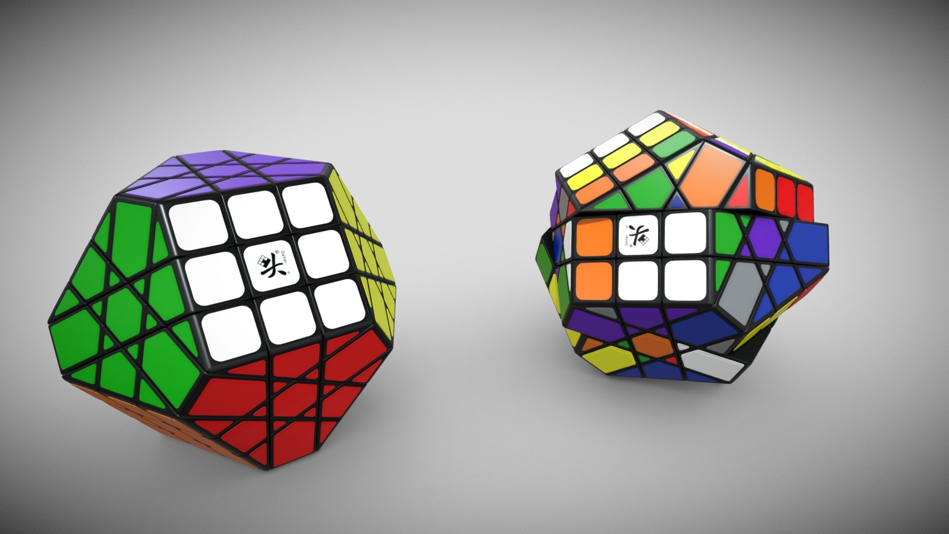 DaYan Gem Cube V9 - 3D model by SonnyG1 [84f2ff5] - Sketchfab