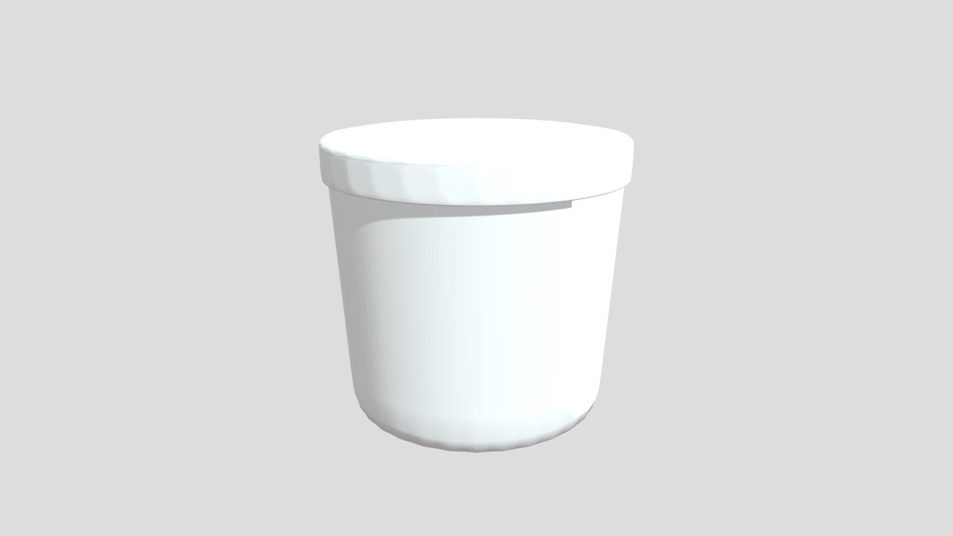 Ice Cream Container - 3D model by lukes_models [84f4f59] - Sketchfab