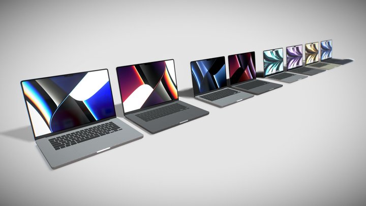 Macbook 3D models - Sketchfab