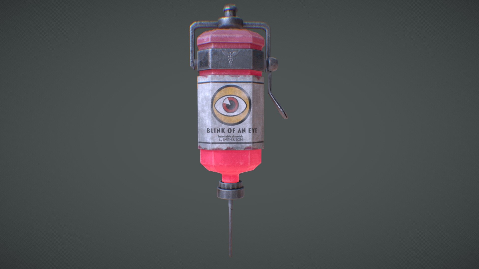 Bioshock inspired plasmid vial - 3D model by sfogliart [84f8165 ...