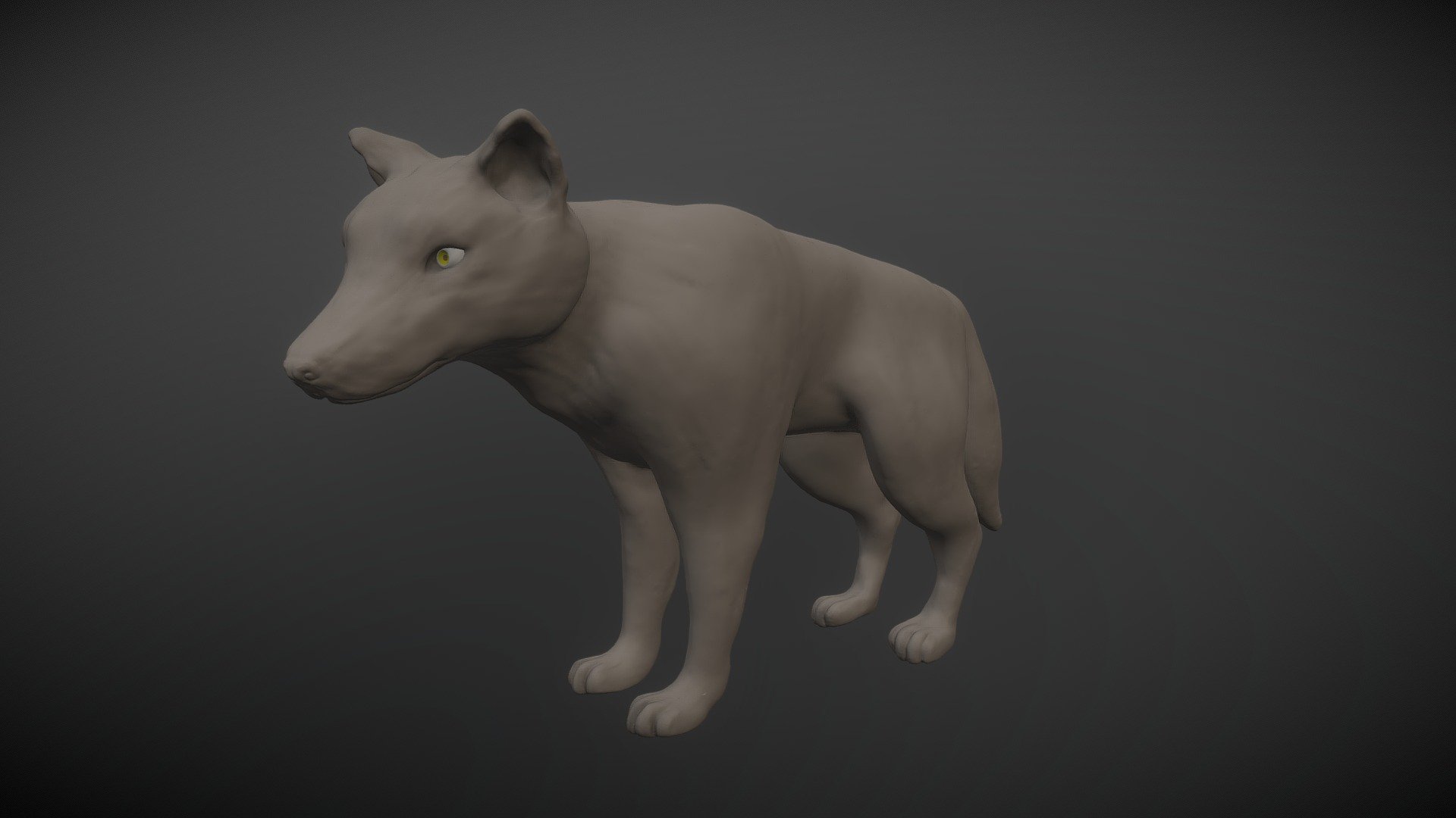 Wolf - 3D model by Wingall [84f9068] - Sketchfab