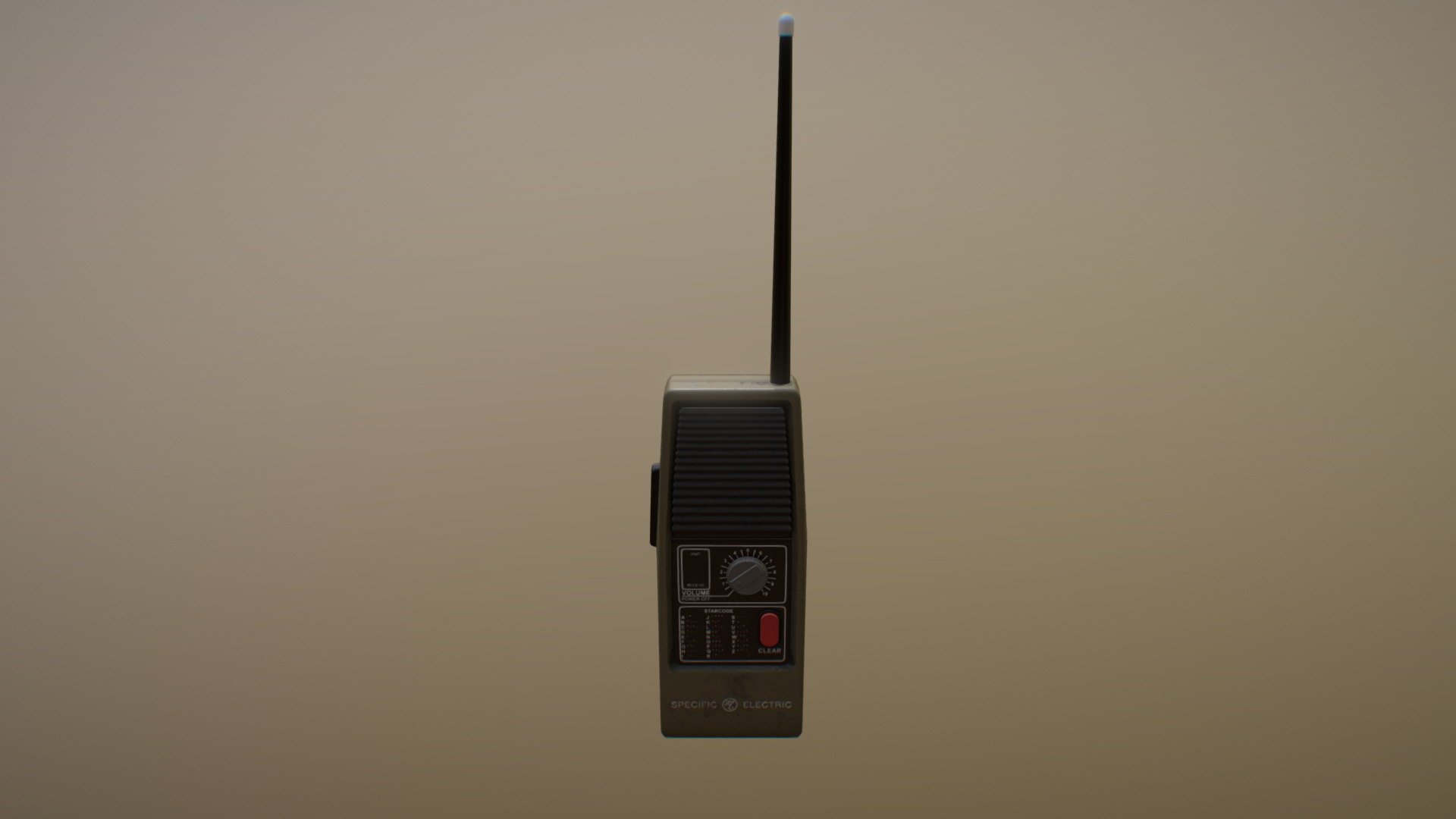 Handheld Radio - Download Free 3D model by KellanM (@kellanmythen ...