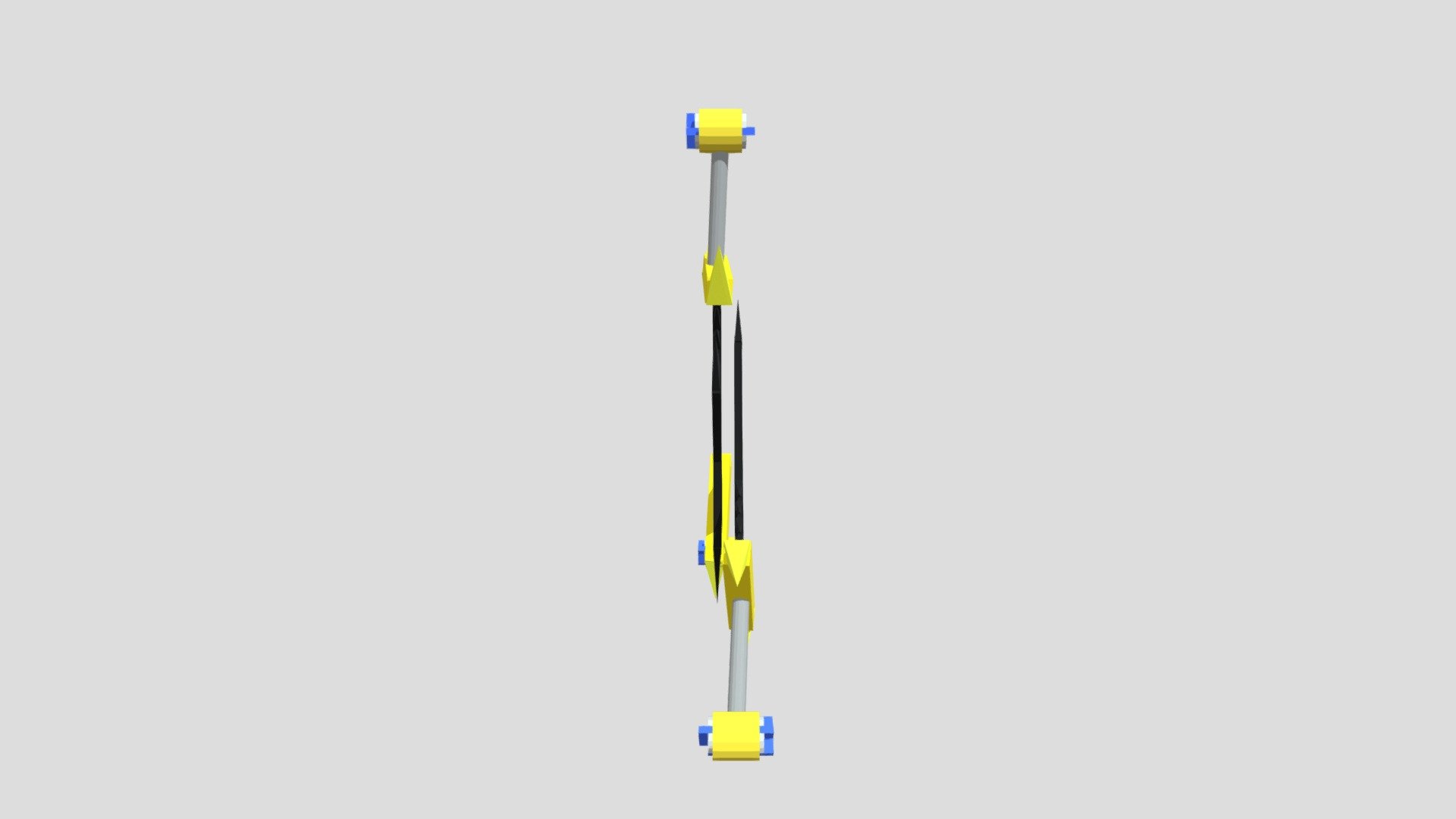 Triple Dark Blade - 3D model by Ripzano [84fb9e2] - Sketchfab