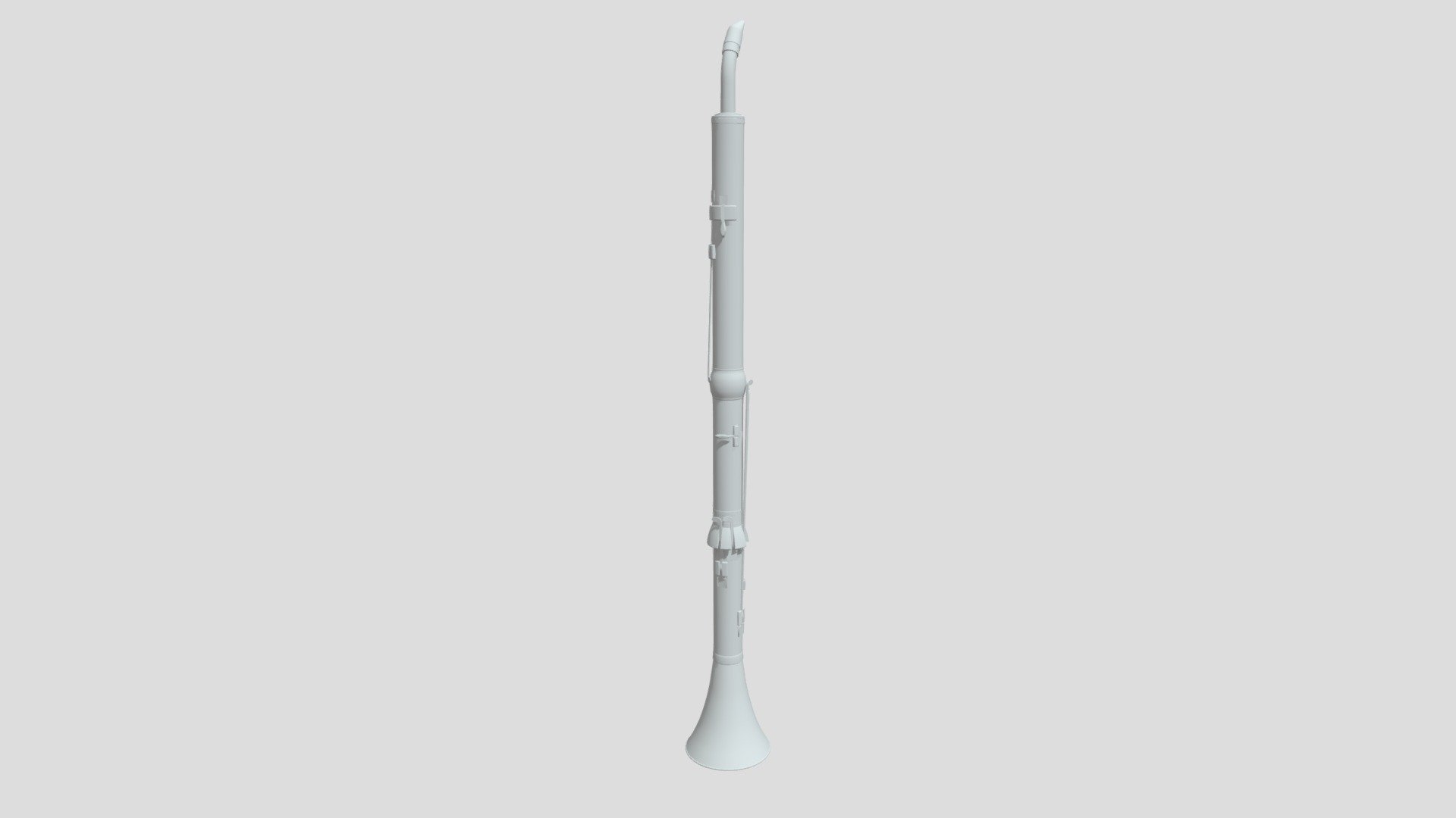 Clarinet - 3D model by Ricardo Loredo (@sabasmoothie) [84fd8c9] - Sketchfab